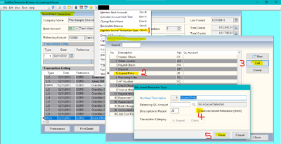 Auto Incrementing Journal Entry Reference Numbers – Certiflex Software, LLC