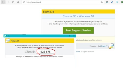 Remote Control via Fixme.IT – Certiflex Software, LLC