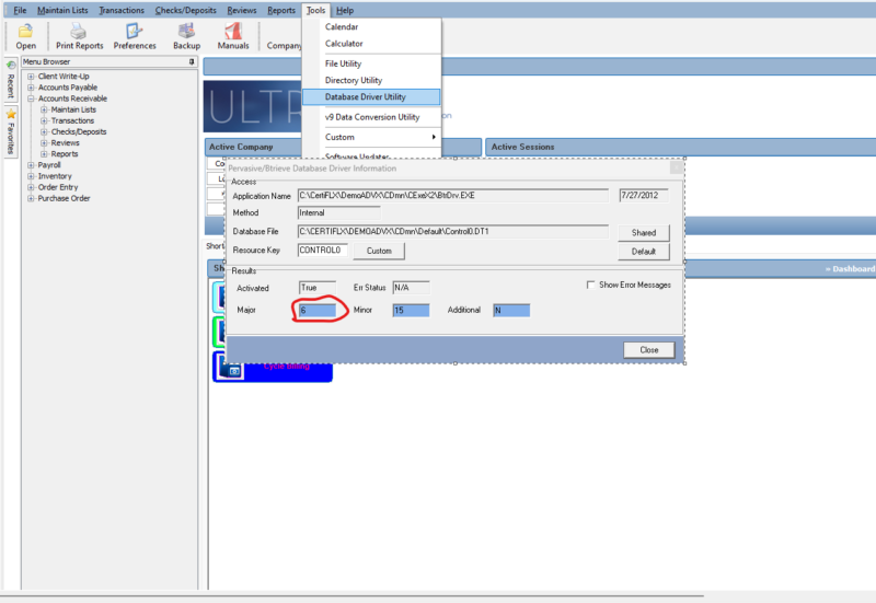Incomplete Back-Up Error – Certiflex Software, LLC