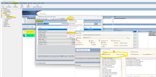 Importing Time Clock Hours Into CertiflexDimension Ultra Payroll – Certiflex Software, LLC